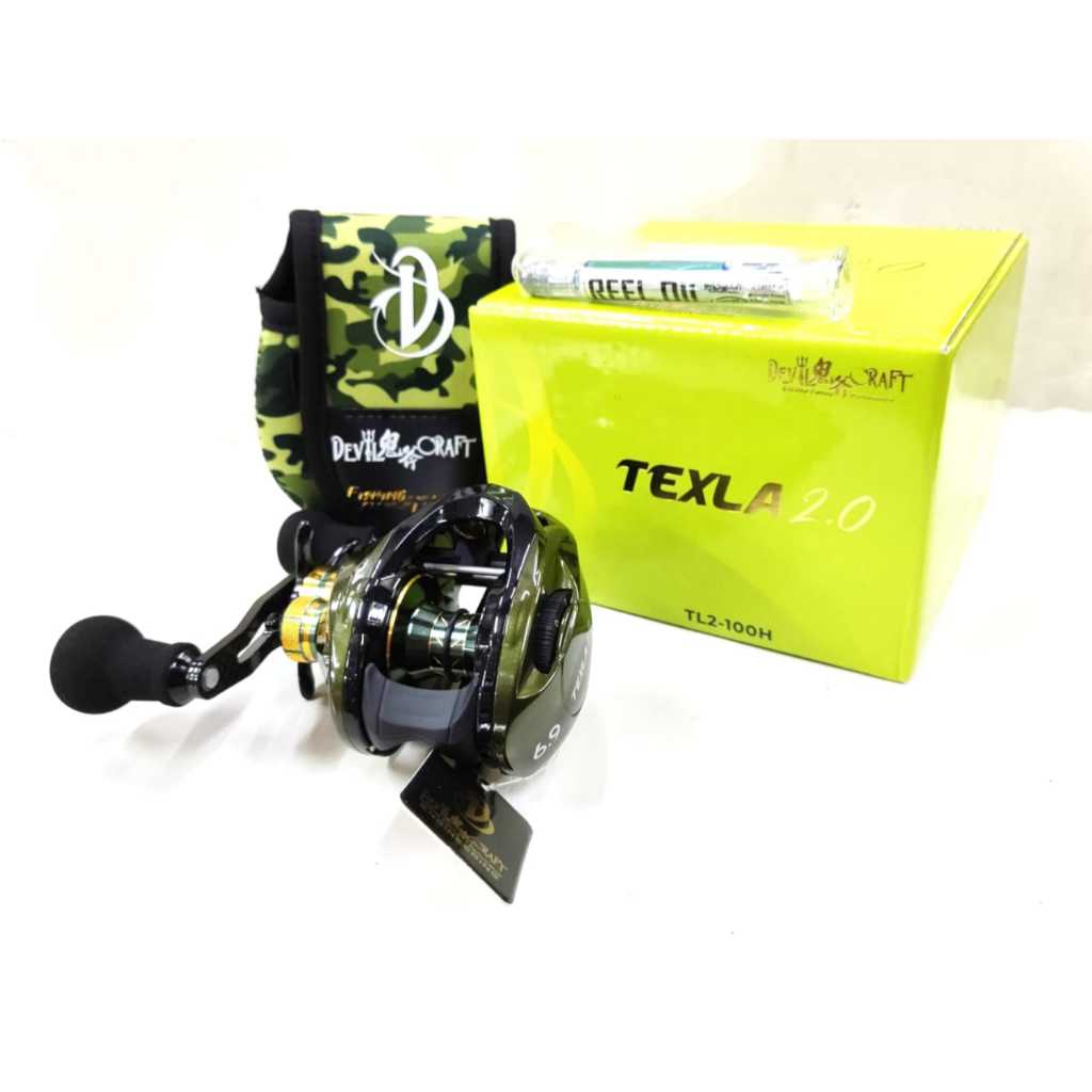 DEVIL CRAFT TEXLA 2.0 CASTING FISHING REEL | Shopee Malaysia