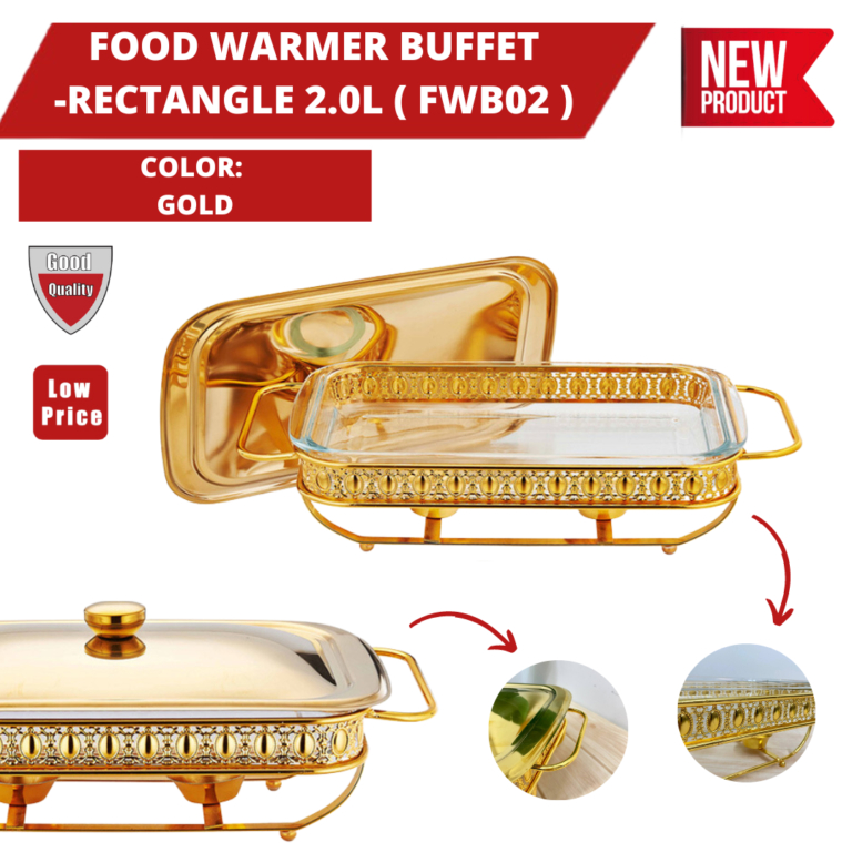 Food Warmer Buffet -Rectangle 2.0L ( FWB02 ) | Shopee Malaysia