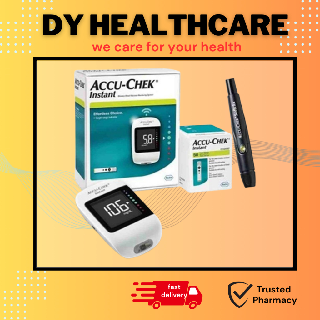 Accucheck Instant S Glucometer Set (5 years Warranty) | Shopee Malaysia