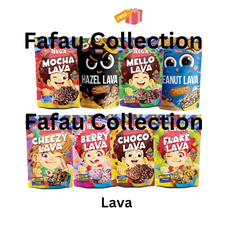 TEEGA CHOCO LAVA / MOCHA LAVA | PEANUT BUTTER LAVA | CHEEZY LAVA ...