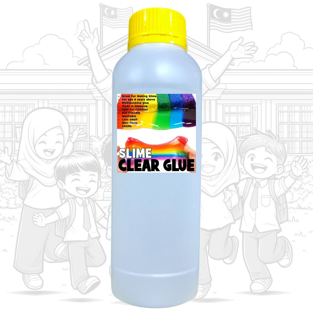 SLIME CLEAR GLUE / TRANSPARENT GLUE / GAM SLIME / MAKING CLEAR SLIME ...