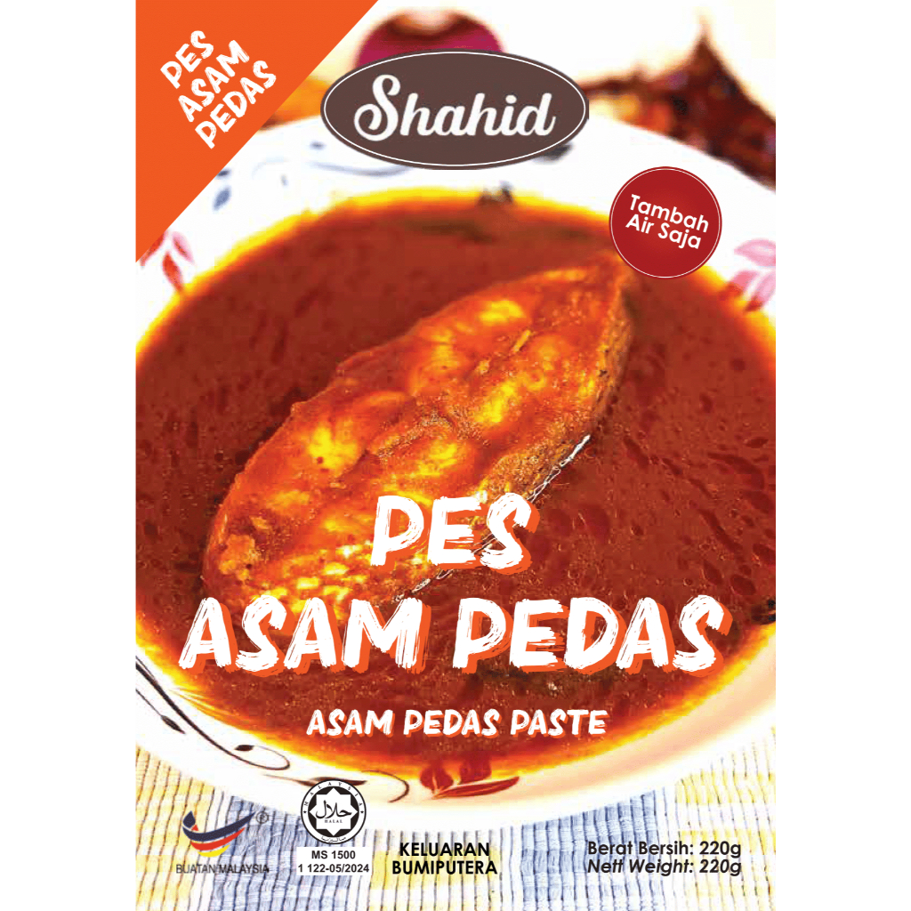 SHAHID Pes Asam Pedas (Asam Pedas Paste) | Shopee Malaysia