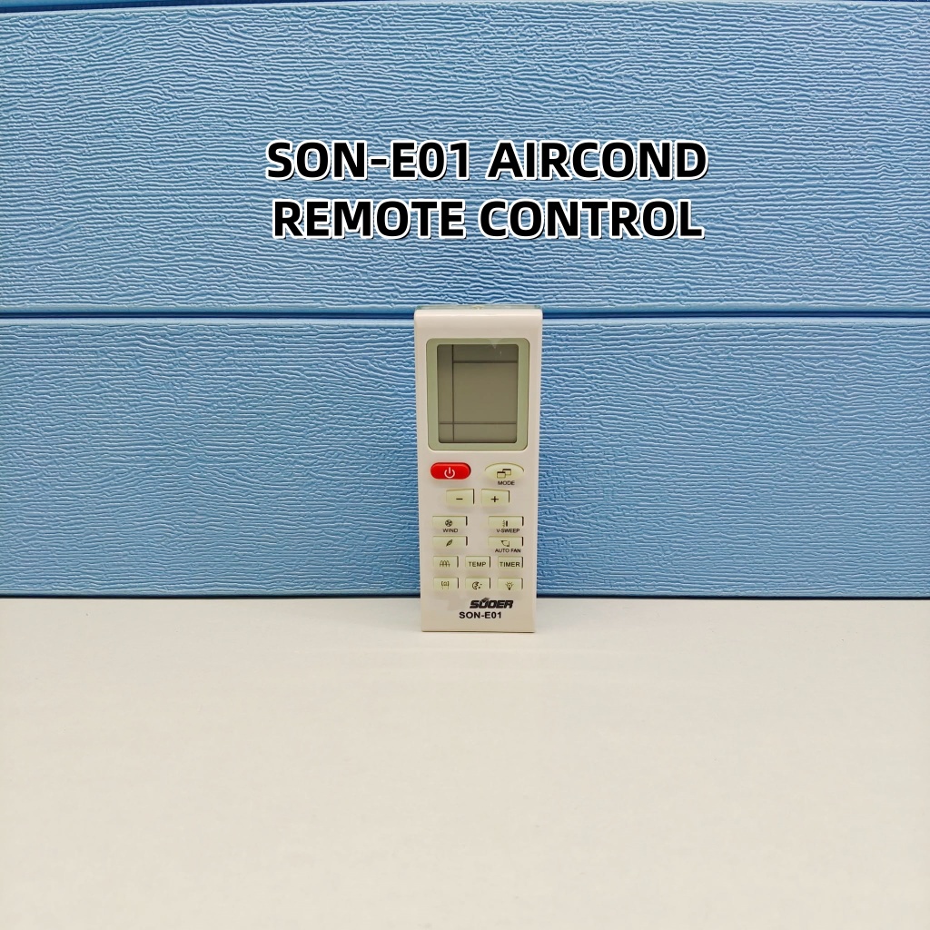 [SON-E01] MULTI AIRCOND REMOTE CONTROL LCD DISPLAY ALL BRAND MODEL ...