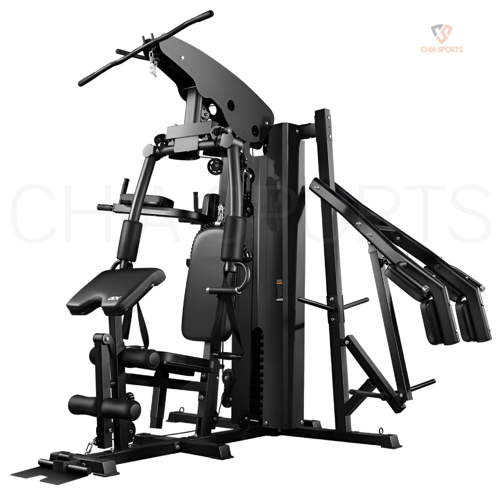 Multifunctional Home Gym 3 Station Workout Fitness Equipment Pull Up ...