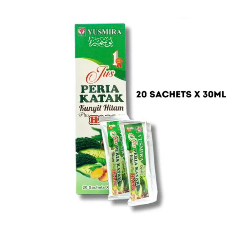 YUSMIRA JUS PERIA KATAK 20 SACHETS x 30ML | Shopee Malaysia