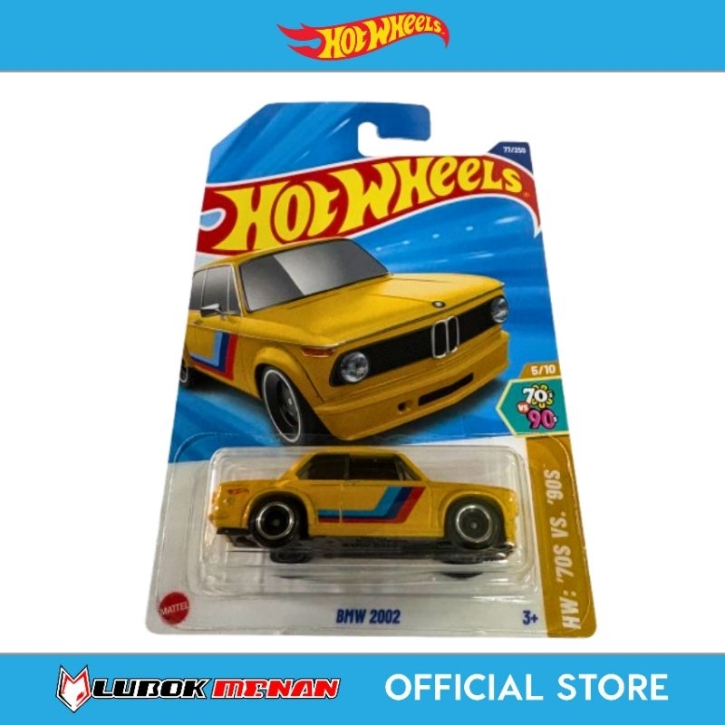 Hot Wheels BMW 2002 (Yellow) | Shopee Malaysia