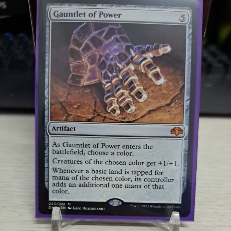 MTG Gauntlet of Power (DMR)(Mythic) | Shopee Malaysia
