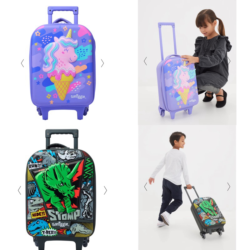 Smiggle Travel Trolley/Luggage Bag | Shopee Malaysia