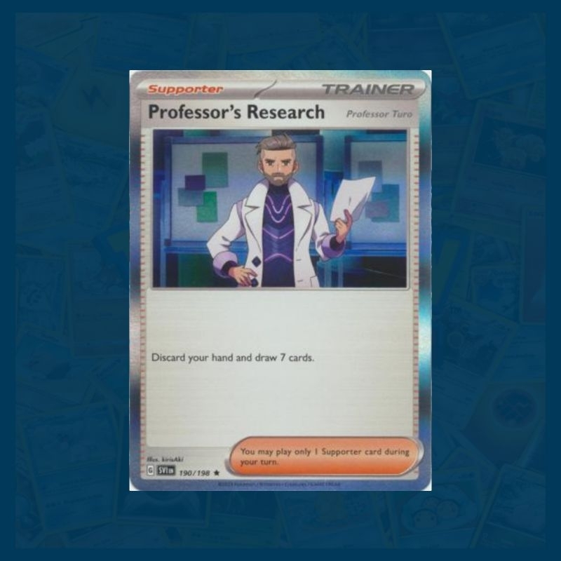 Professor's Research | Professor Turo (190/198) Holo Rare | Scarlet And ...