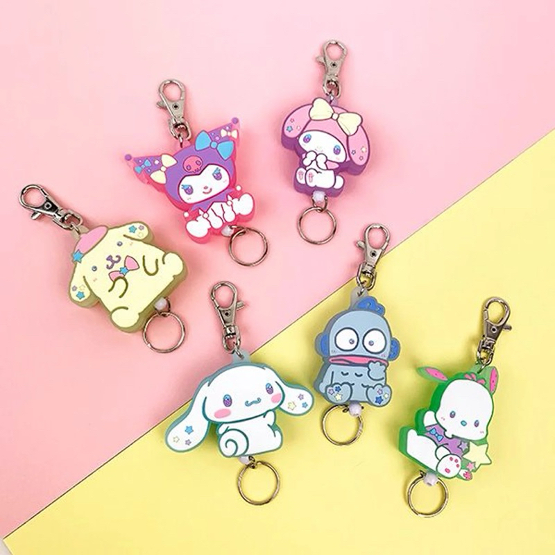 DAPAT KEYCHAIN RANDOM RM1 KUROMI HELLO KITTY MELODY POMPOM CINNAMOROL ...