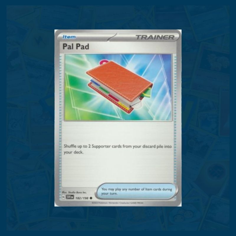 Pal Pad (182/198) Common | Scarlet & Violet Base Set SV01 | Pokemon TCG ...