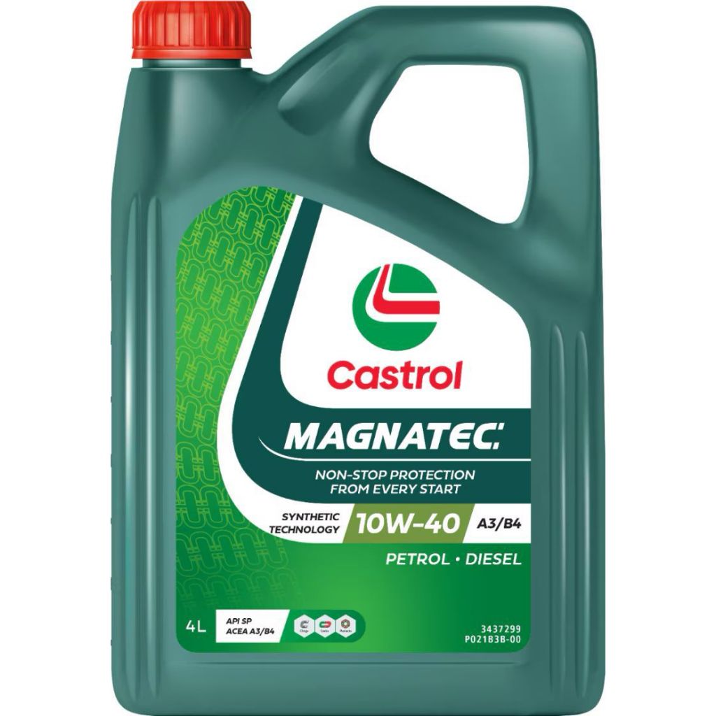 3437300 Castrol Magnatec 10W40 API SP A3/B4 synthetic engine oil (4 ...