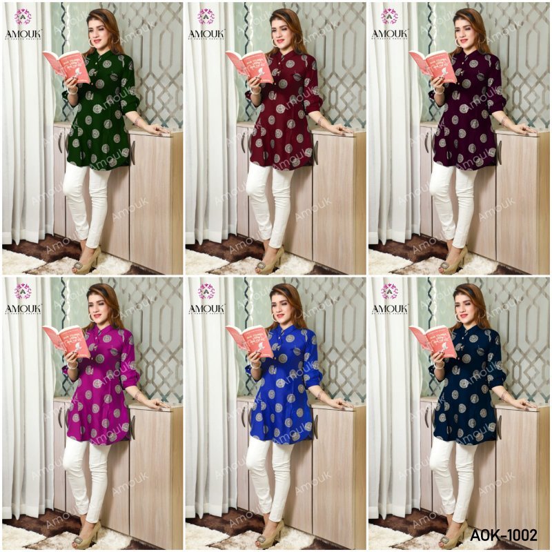 XS To 10XL Daily Office wear and Festive Wear Top AOK-1002 | Shopee ...