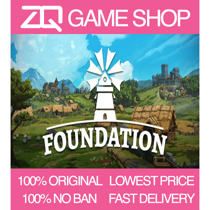 Foundation | ZQ PC Game Steam Online & Offline [Instant] | Shopee Malaysia