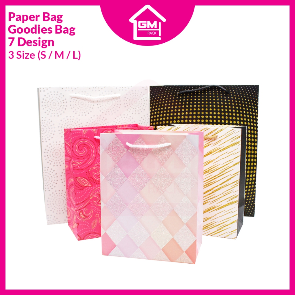 [GMRACK] READY STOCK DOORGIFT BEG HADIAH PAPER BAG DOORGIFT BEG HADIAH ...