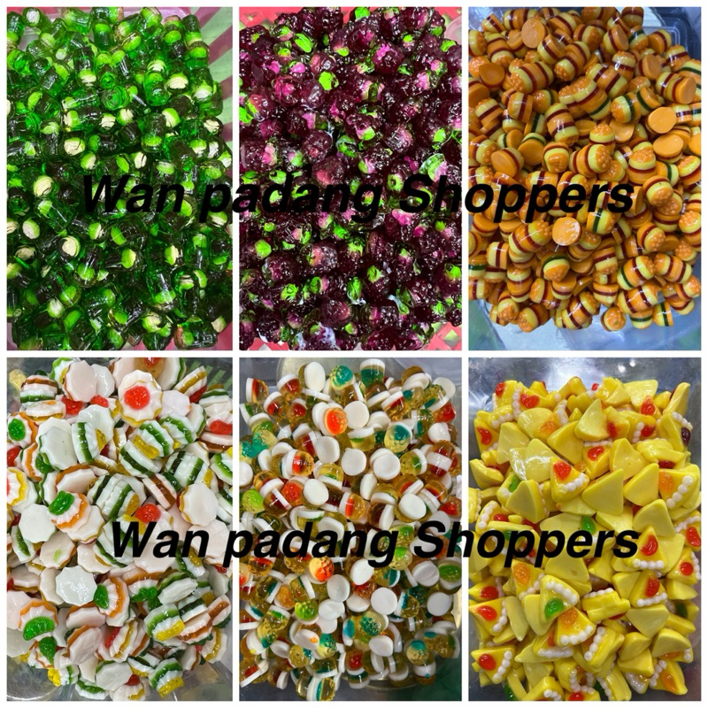 GUMMY CANDY fruity MINI ALI BABA 1kg HALAL | Shopee Malaysia