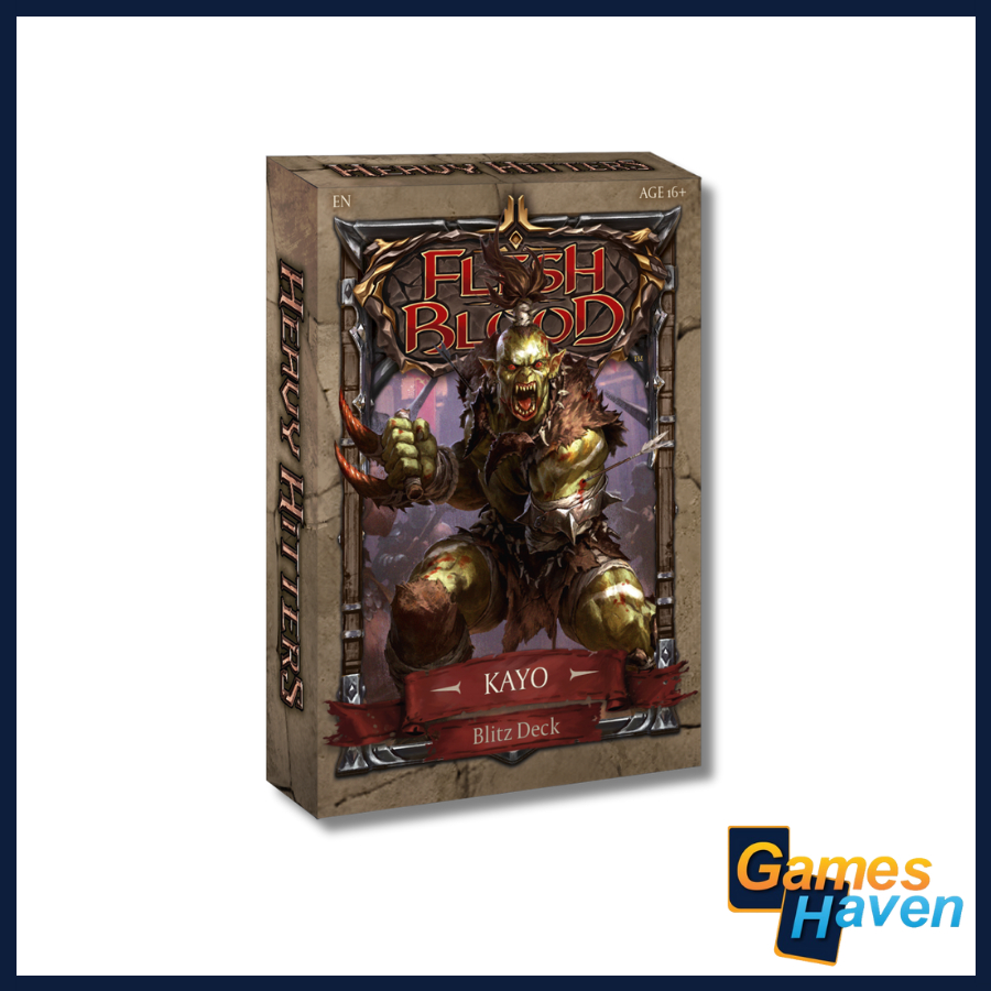Flesh and Blood - Heavy Hitters Blitz Deck - Kayo [FAB] | Shopee Malaysia