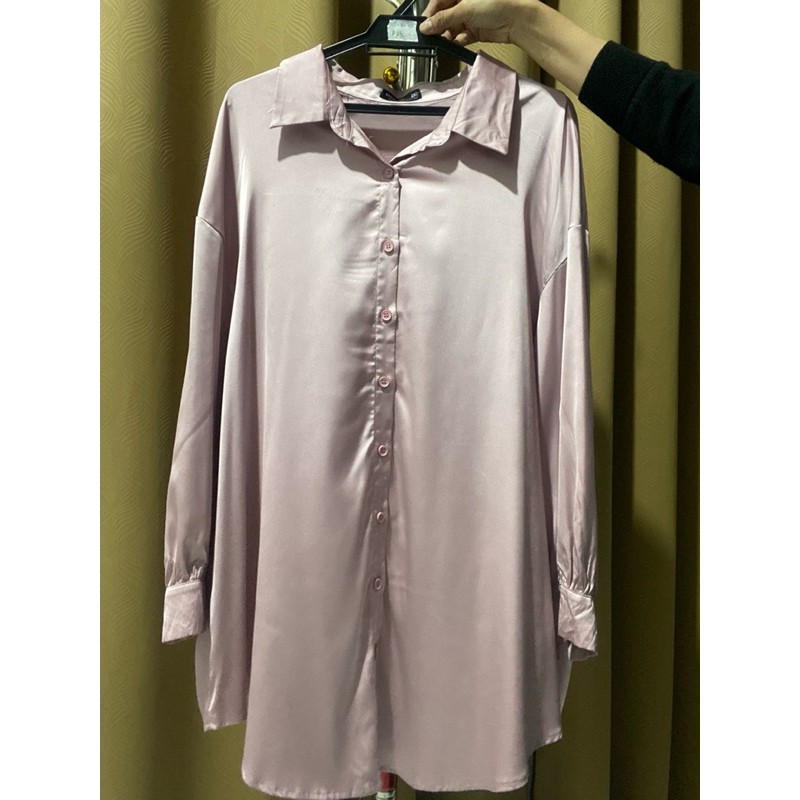 🎀 PIT 26 ( TAG 2XL ) SHEIN PREMIUM BLOUSE LABUH LIKE NEW 🎀 | Shopee ...