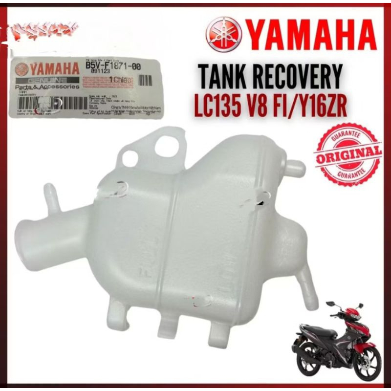 100% ORIGINAL Y16 LC135 Fi V8 Y16ZR TANK RECOVERY COOLANT SPARE TANK ...