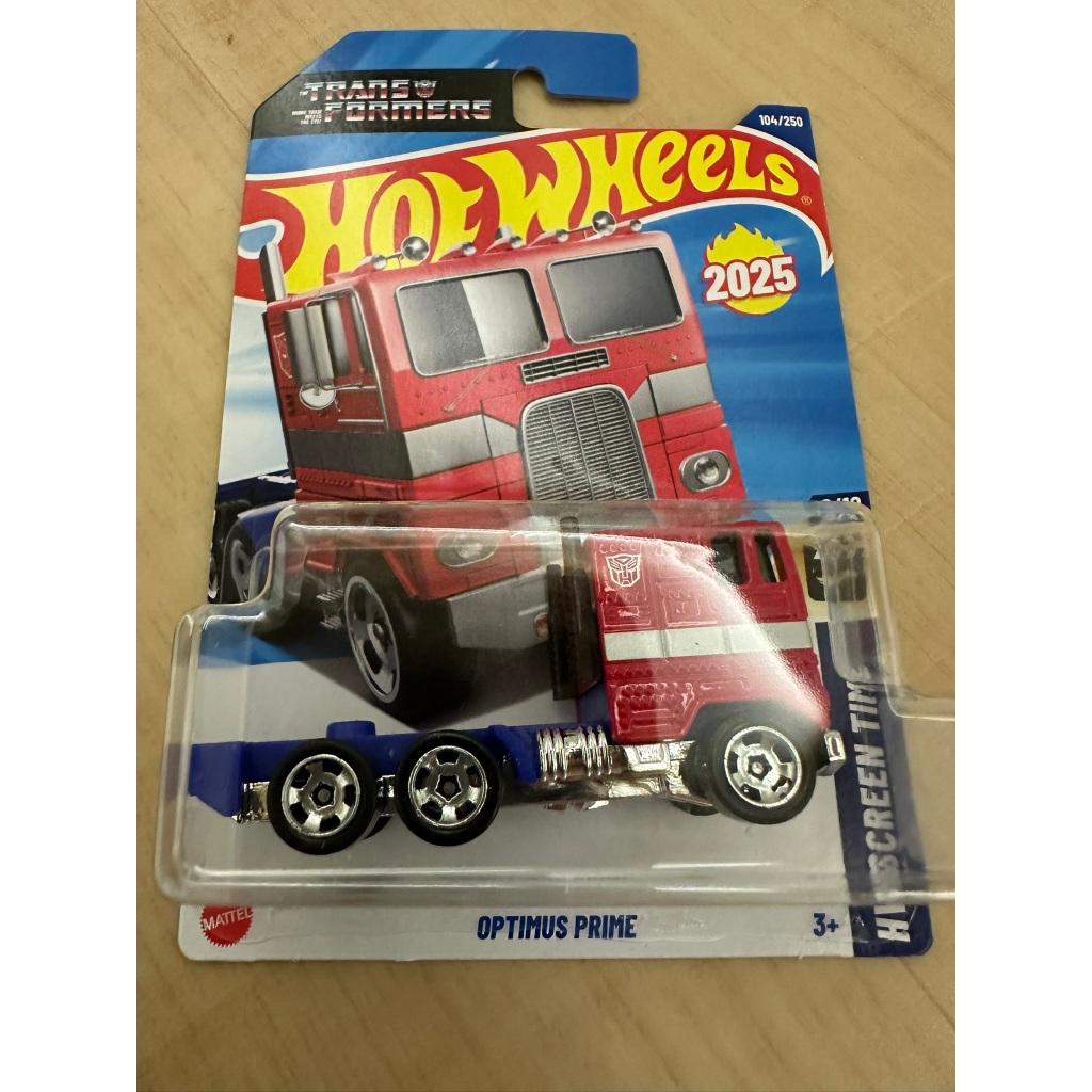 Hotwheels 2025 Case F Optimus Prime Transformers | Shopee Malaysia