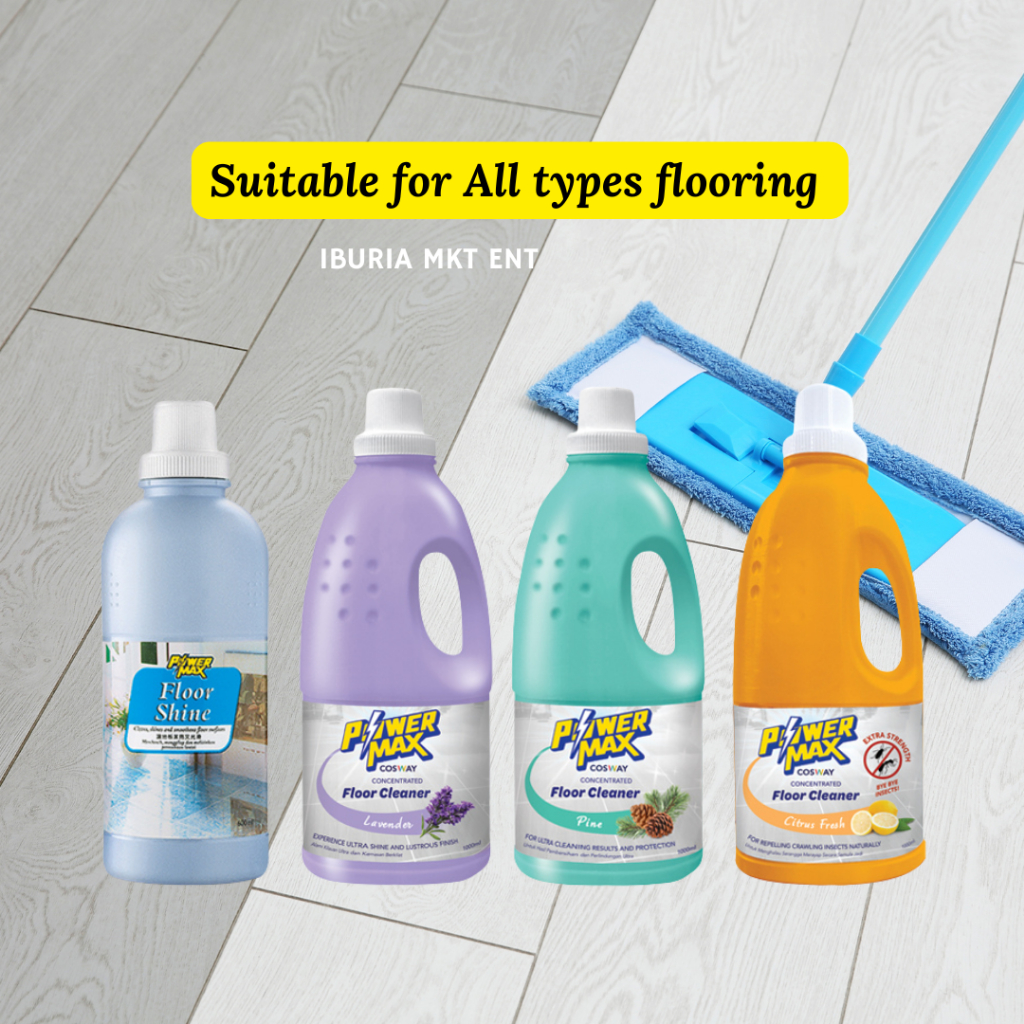 Cosway Powermax Concentrated Floor Cleaner - Pine/Lavender/Citrus ...