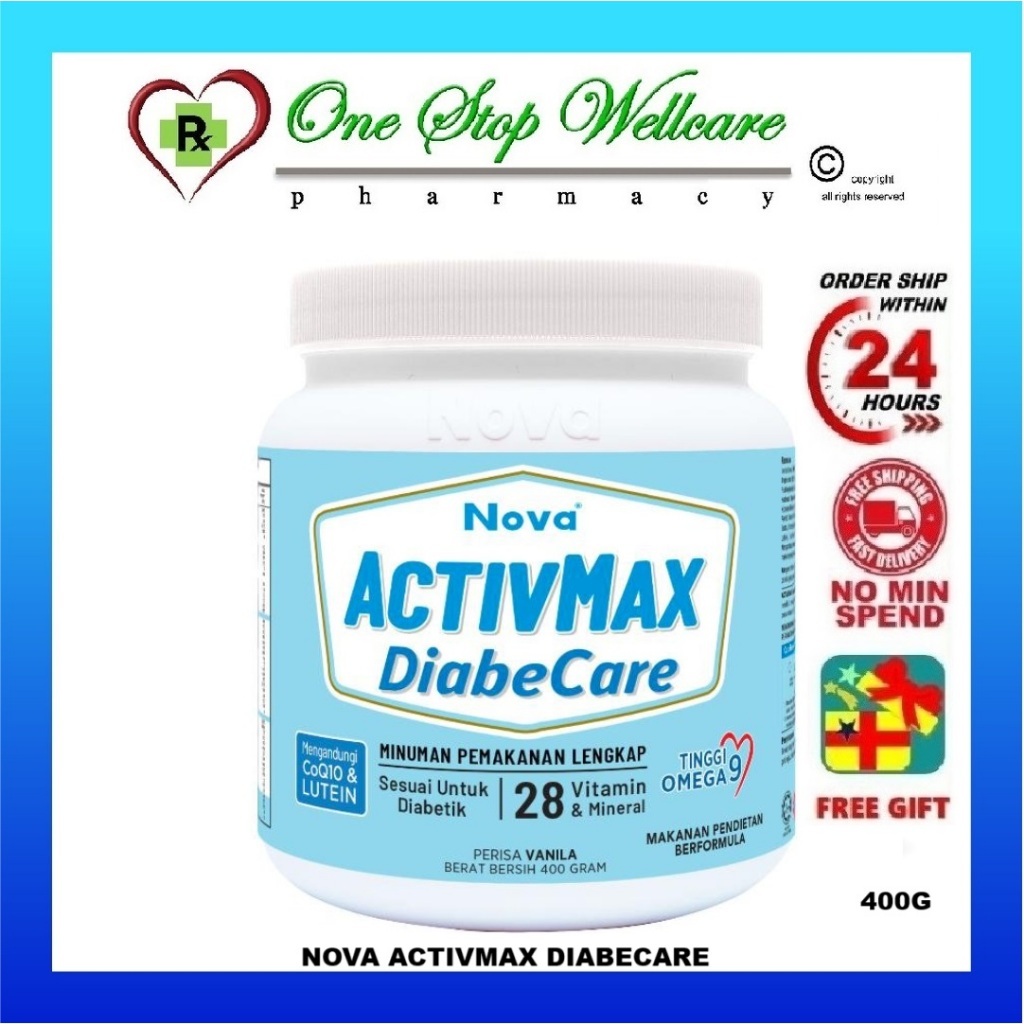NOVA ACTIVMAX DIABECARE 400G (EXP:05/2027) | Shopee Malaysia