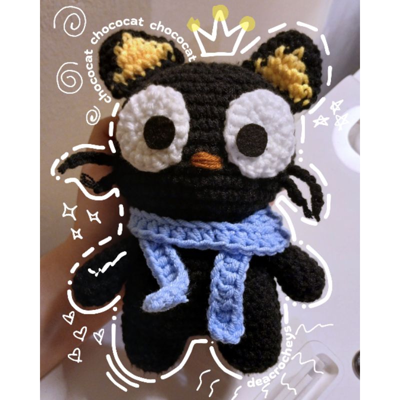 Chococat From Sanrio Character Crochet | Shopee Malaysia