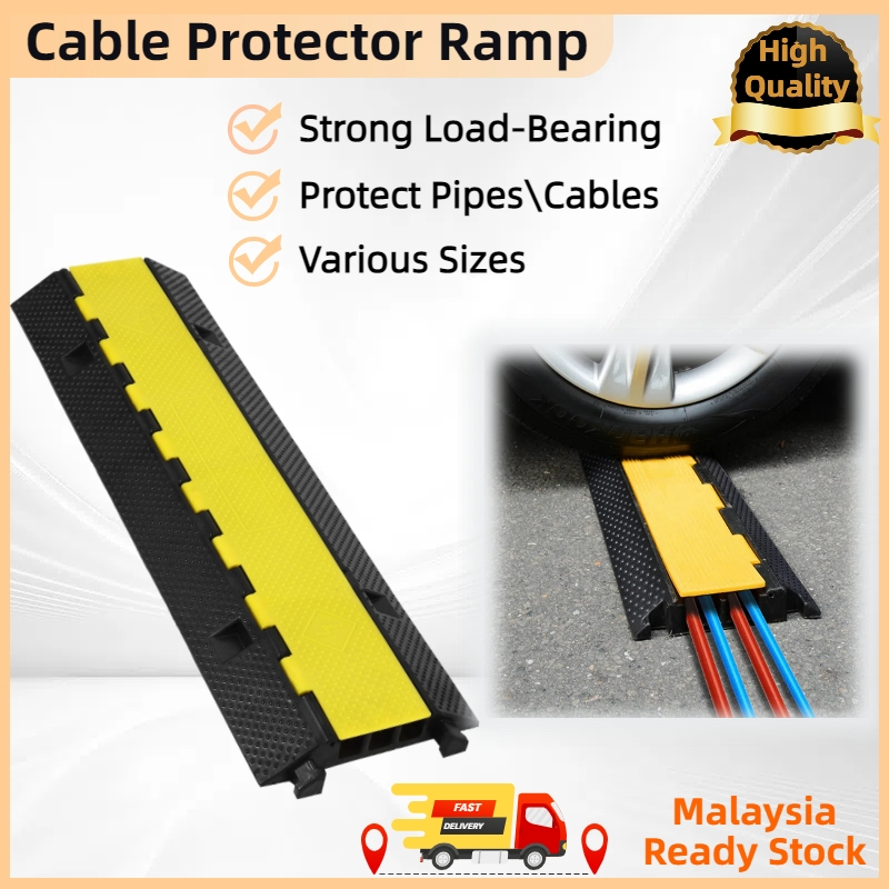 Rubber Cable Hump Speed Bump Indoor Outdoor bonggol Rubber Base&PVC ...