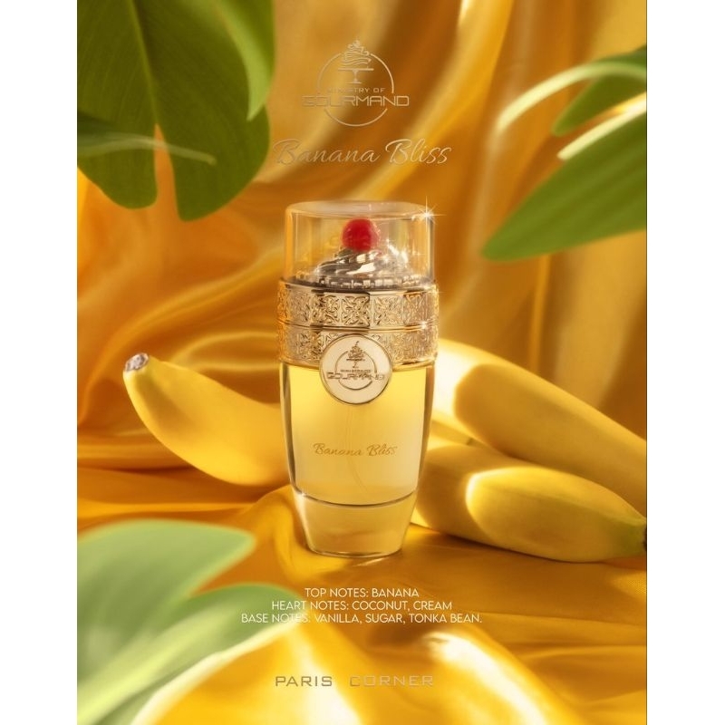 Banana Bless EDP Spray 100ML For Unisex By Paris Corner 100%Original ...
