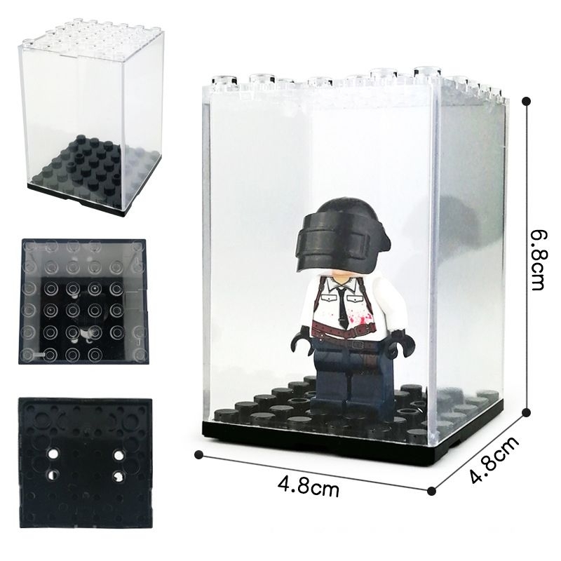 [ NEW] Minifigure Display Case Single - Lego Showcase action figure box ...