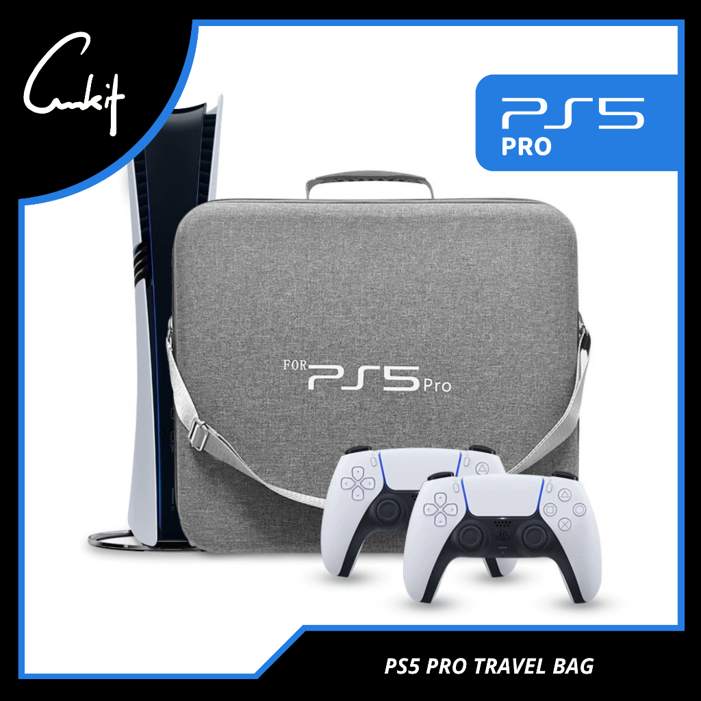 12.12 SALE 】PS5 PRO EVA Storage Bag Playstation 5 Pro Storage EVA Carry ...
