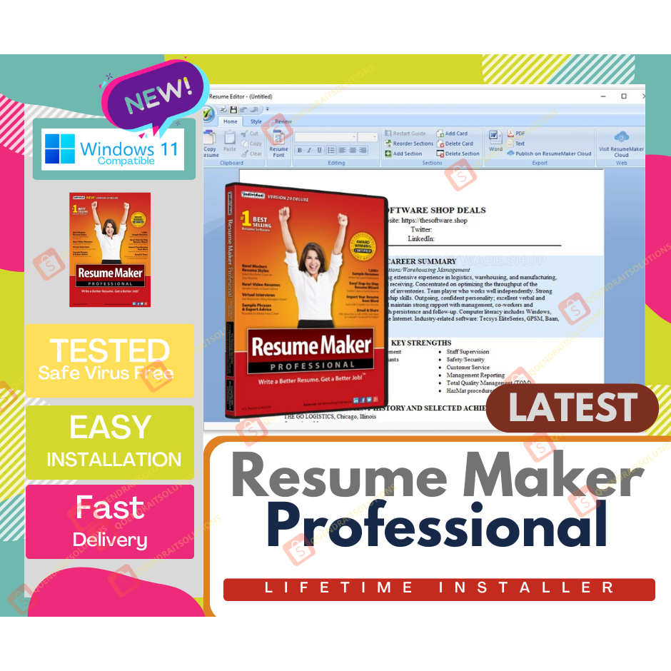 Resume Maker Professional Deluxe 𝐯𝟐𝟎.𝟒🔥𝐋𝐀𝐓𝐄𝐒𝐓 | 𝐀𝐜𝐭𝐢𝐯𝐚𝐭𝐞𝐝 | Easy ...
