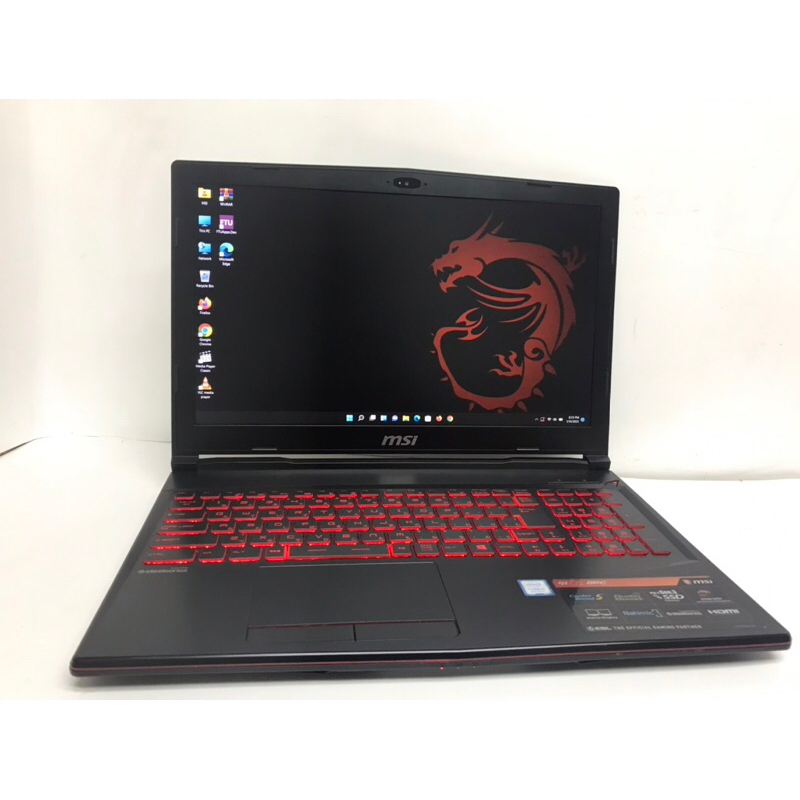 msi ms-16p6#i7th 8th gen#16gb ram 256ssd#nvidiea gtx 1050 graphics #630 ...