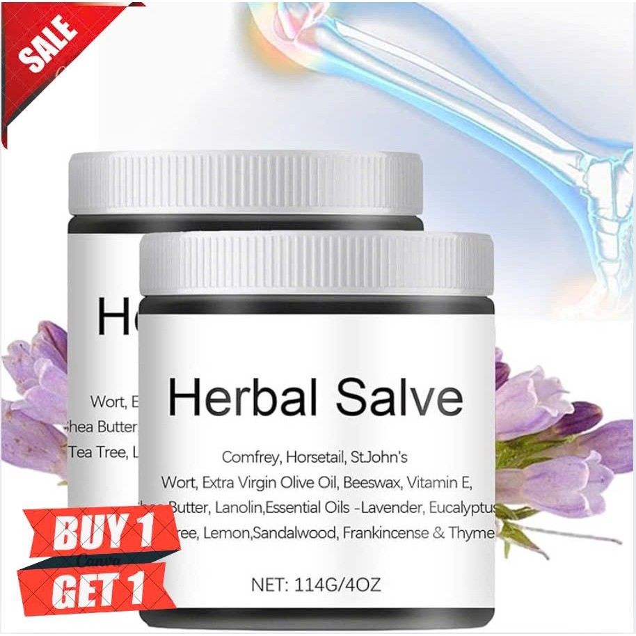 Organic Herbal Salve - Comfrey Organic Herbal Salve Cream Ointment ...