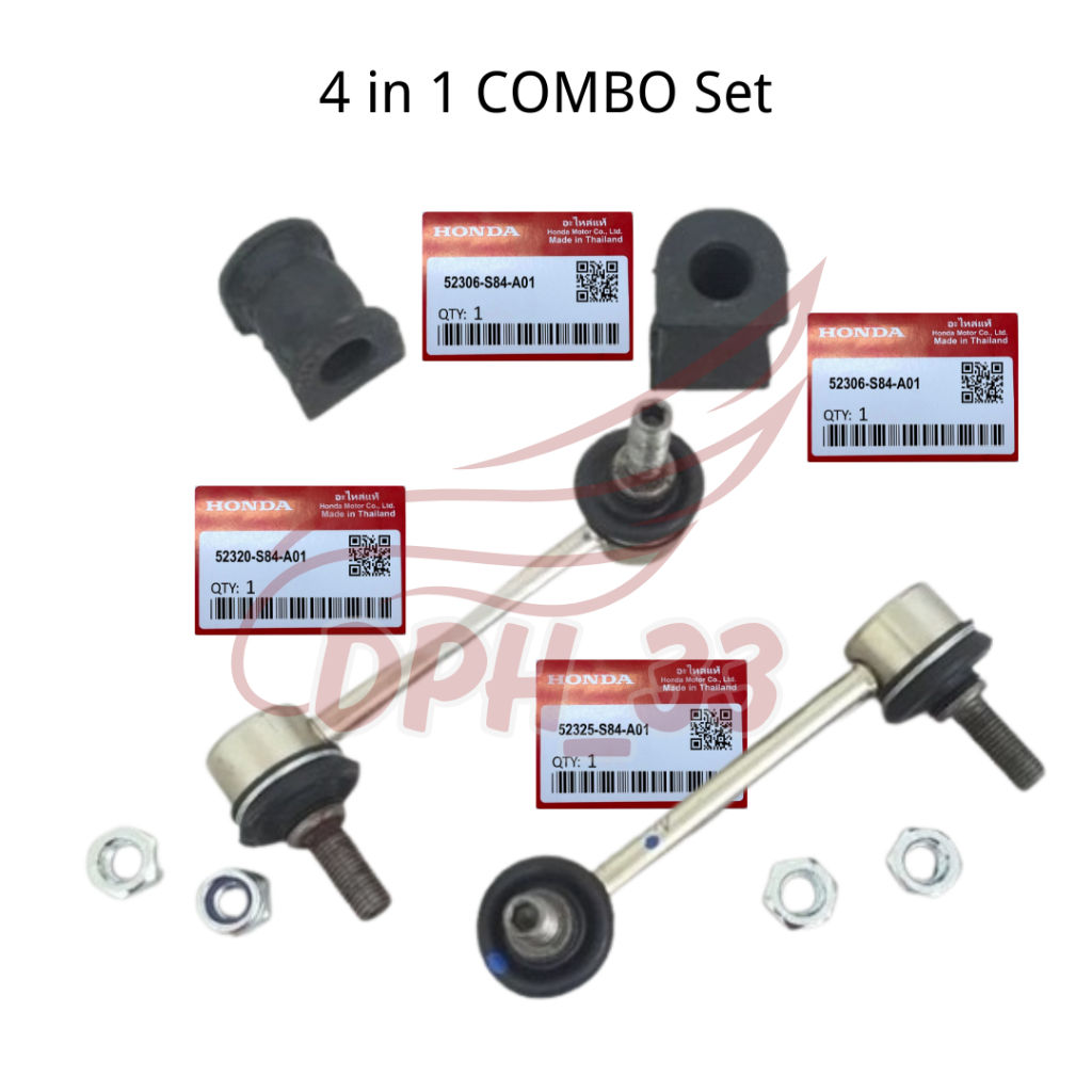 [4 IN 1 COMBO SET] Honda Accord S84 S86 (1998 - 2002) - OEM Rear ...