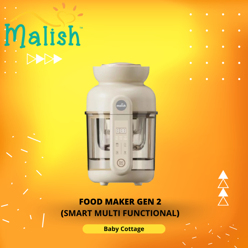 Malish Smart Multi-Functional Baby Food Maker Gen 2 | Shopee Malaysia