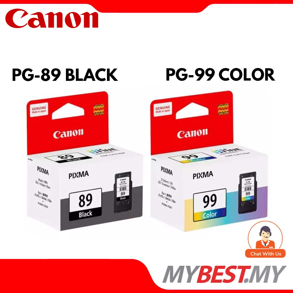 Canon PG-89 Black / CL-99 Color Ink Cartridge | Shopee Malaysia
