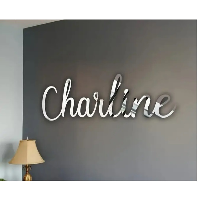 Acrylic name sign, signage, custom laser cut | Shopee Malaysia