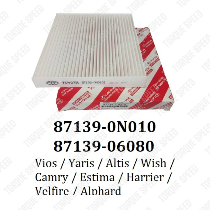 Toyota Cabin Pollen Air Cond Filter 87139-0N010 87139-06080 Vios Yaris ...