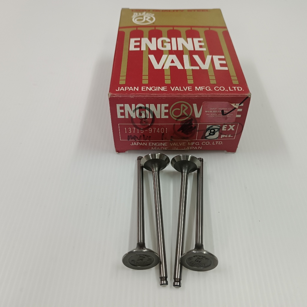 (DOKURO 13715-97401) ENGINE VALVE (EXHAUST) for Perodua Myvi 1.3 Kambara DVVT Toyota Avanza 1.3 ...