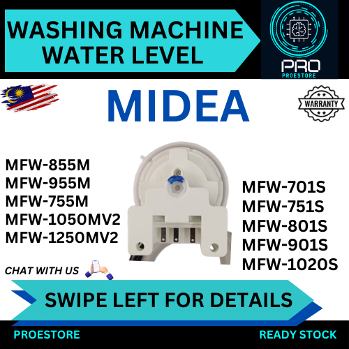 Sensor Penimbang Air Mesin Basuh MIDEA MFW-701S MFW-751S MFW-801S MFW ...
