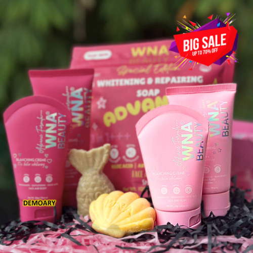 WNA BEAUTY - LOSYEN 100ML BARU DAN LAMA , BLANCHING 30g | Shopee Malaysia