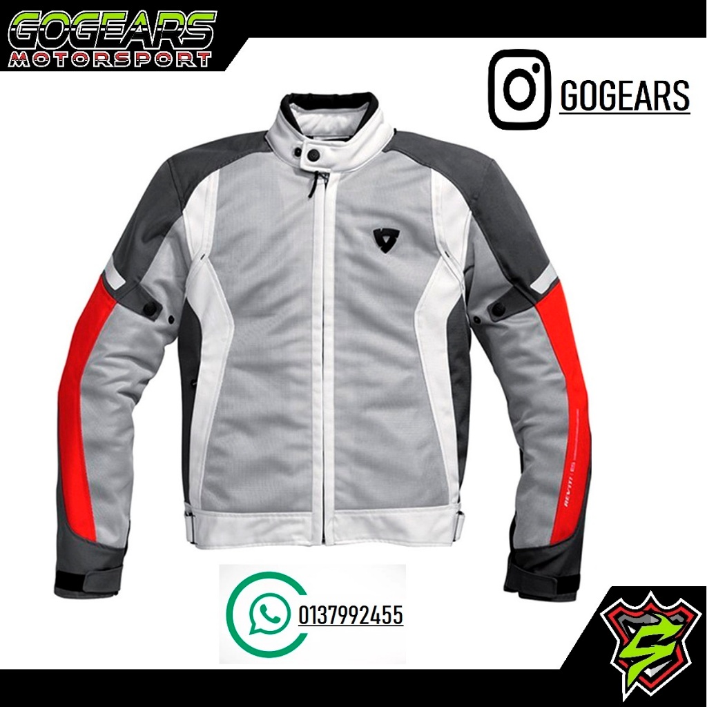 REVIT AIRWAVE Mesh Touring Riding Biker Waterproof Jacket [ Local ...