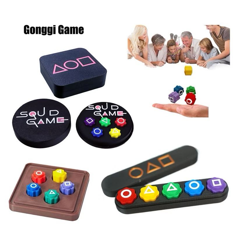 【Ready Stock at Malaysia】Gonggi Korean Squid Game 2 Gong-Gi Toy Game ...