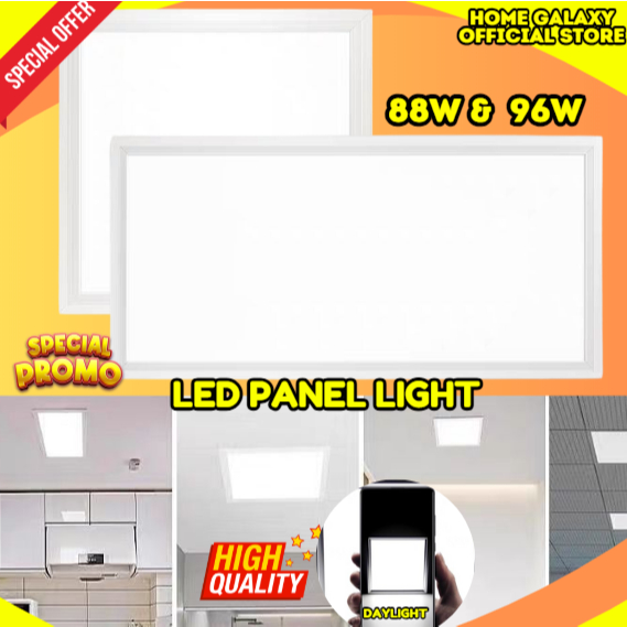 LED Backlit Panel Light 88W 80W 96W Office Lighting 2x2ft 2x4feet Panel Lamp 600x600 1200x600 ...