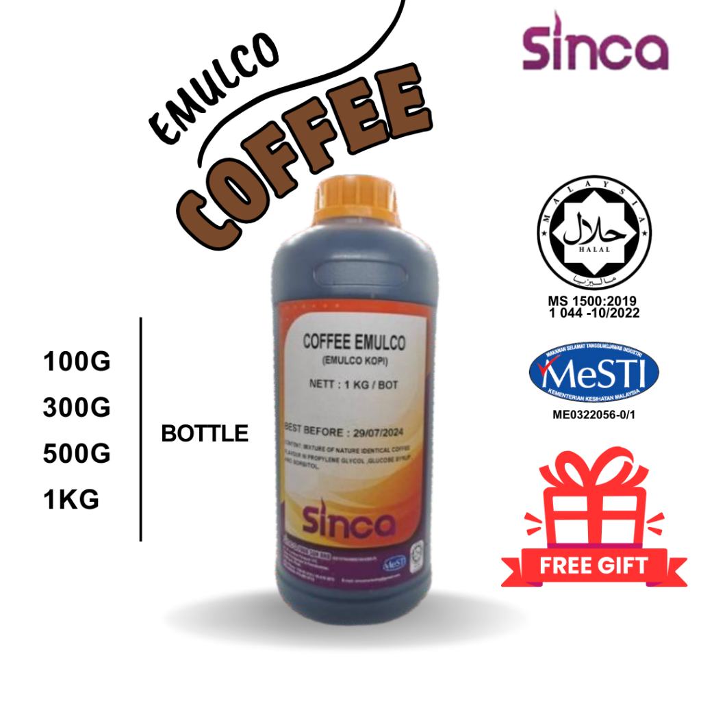 Emulco Kopi / Coffee Emulco 500g / 1kg | Gred Makanan | Halal | Food ...