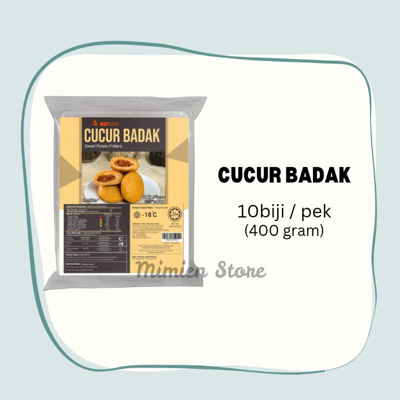 [Halal Frozen] NZ Food Frozen - Cucur Badak (10biji) | Shopee Malaysia