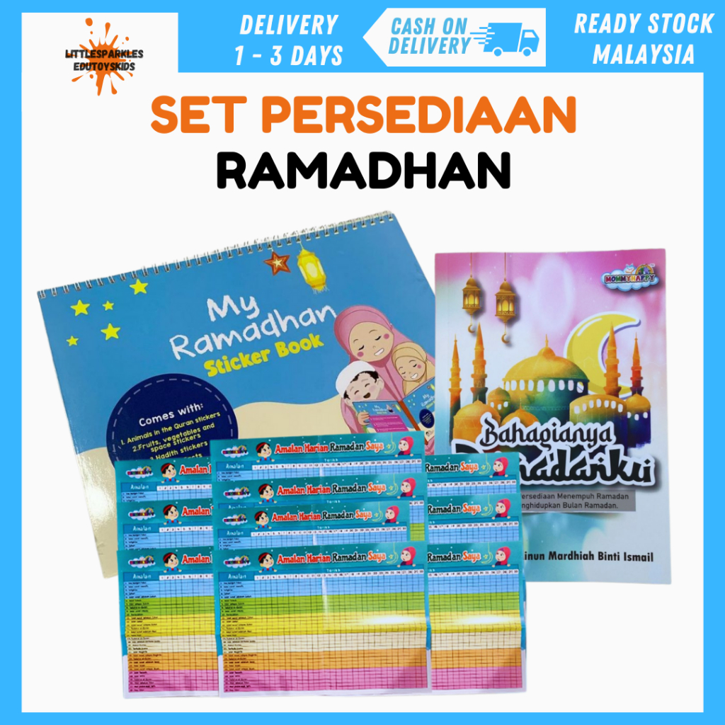 SET PERSEDIAAN RAMADAN | BELAJAR PUASA | Shopee Malaysia