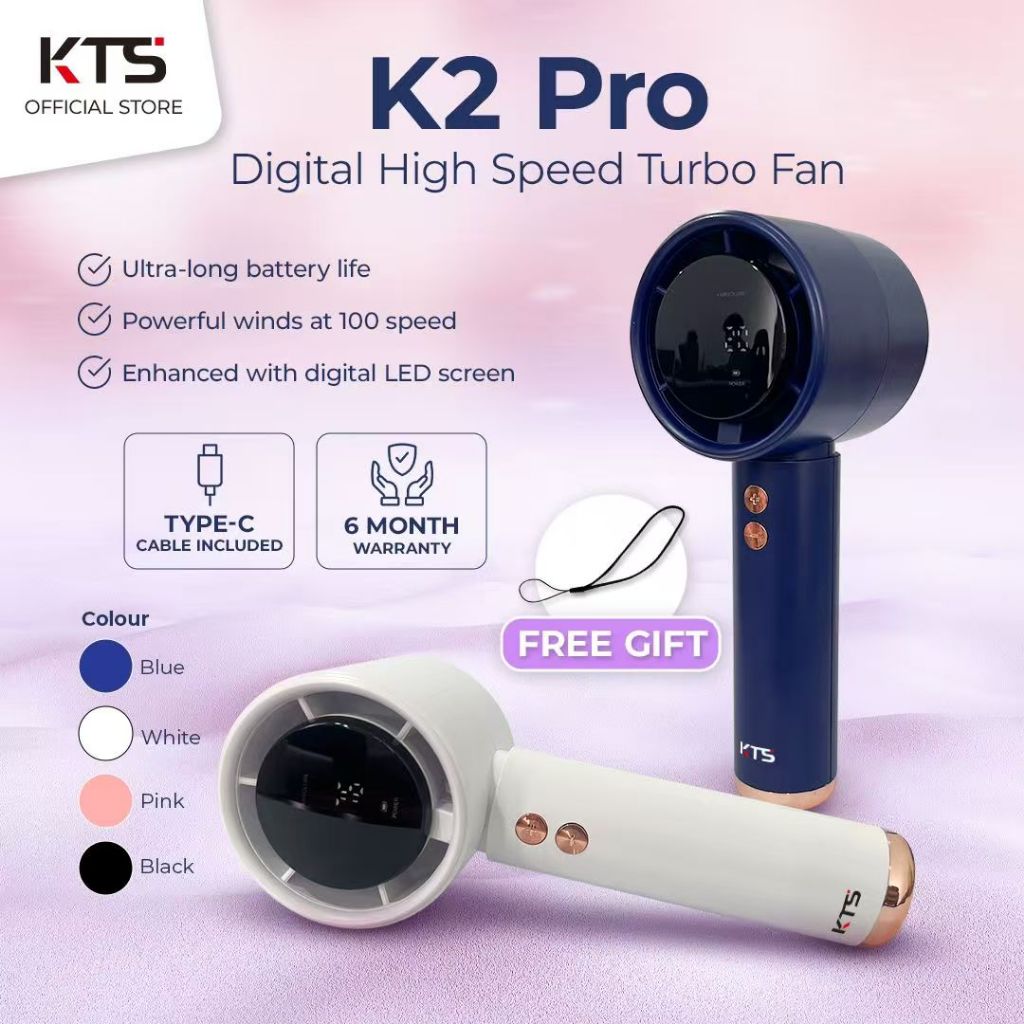 Model N68 Cooling Mini Fan Hand Fan Kipas Mini K2 Pro High Speed ...