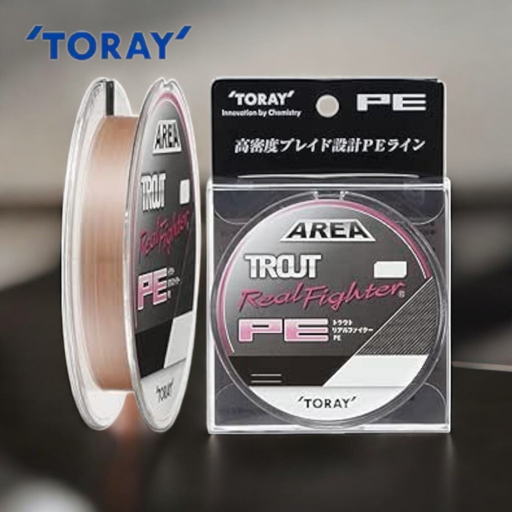 TORAY Trout Real Fighter PE Line 100m | Shopee Malaysia